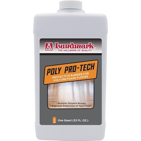 Lundmark 32 Oz. Poly-Protech Floor Wax 3228F32-6 | Zoro